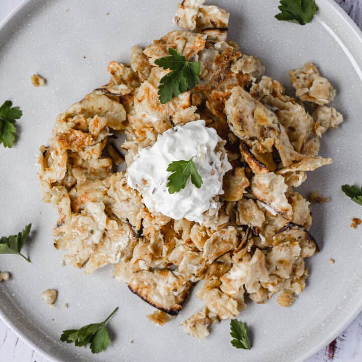 10 Minute Fried Matzo Brei Recipe