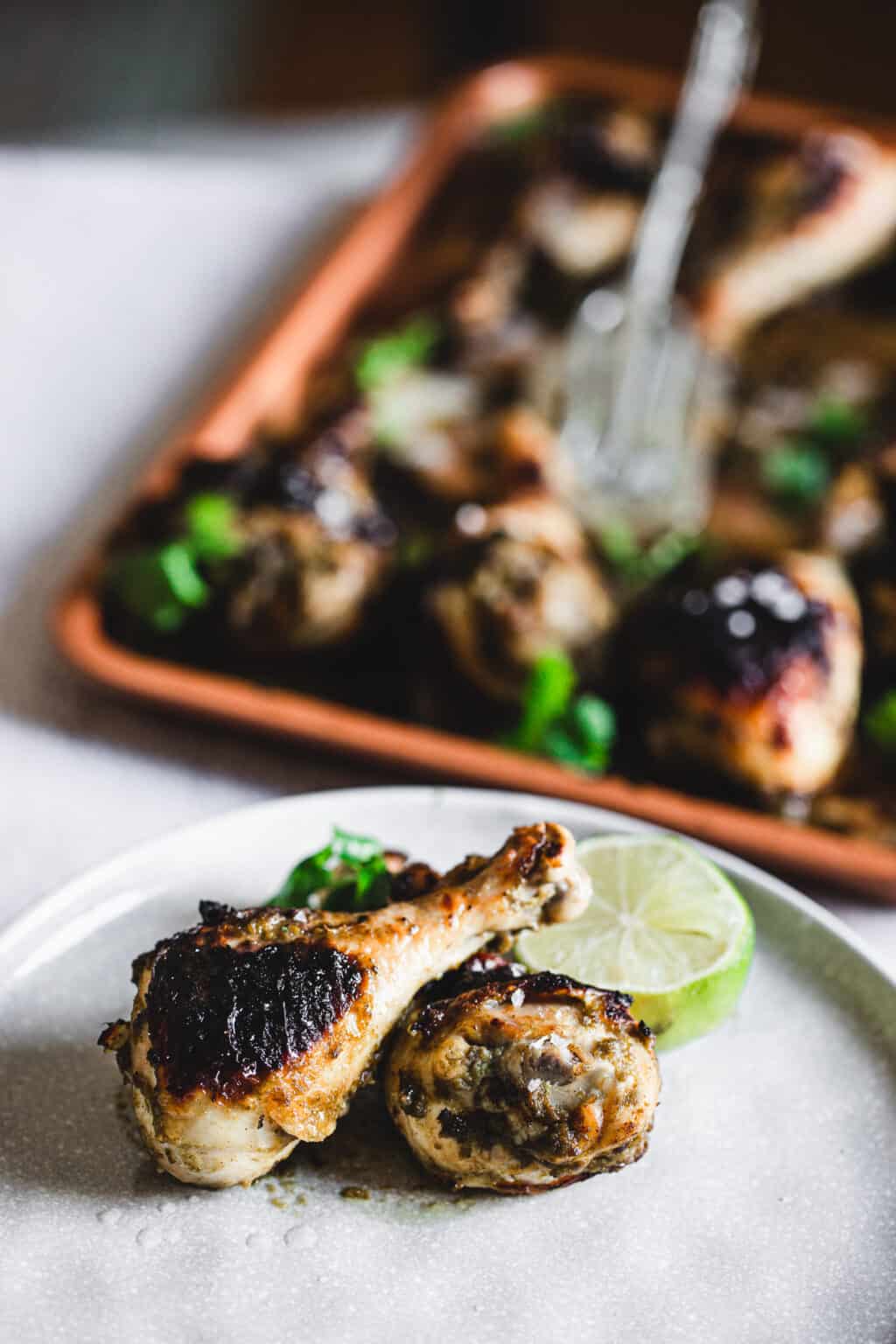 Colombian Chicken Drumsticks Recipe : At the Immigrant's Table