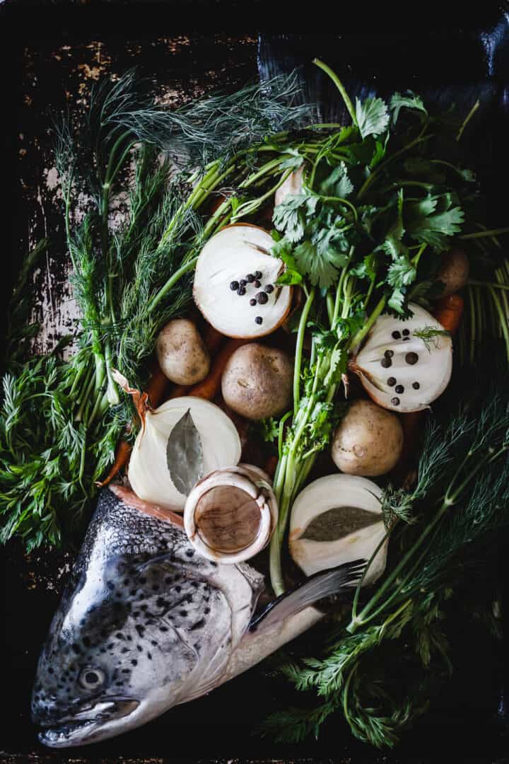 Ukha traditional Russian fish soup recipe (Instant Pot and Stovetop)
