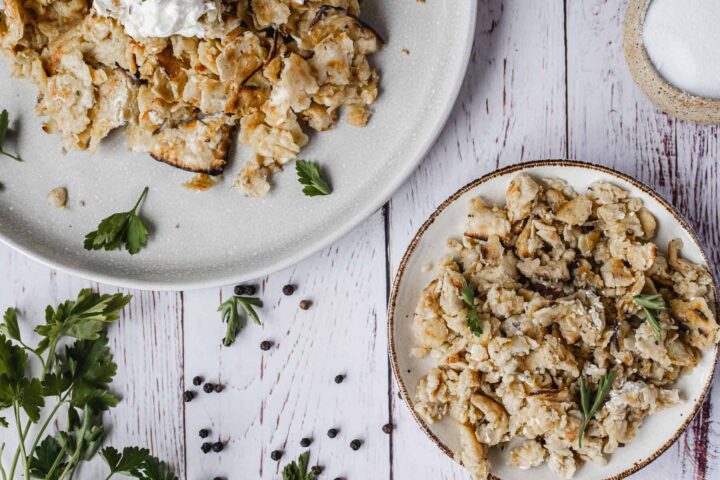 10 Minute Fried Matzo Brei Recipe