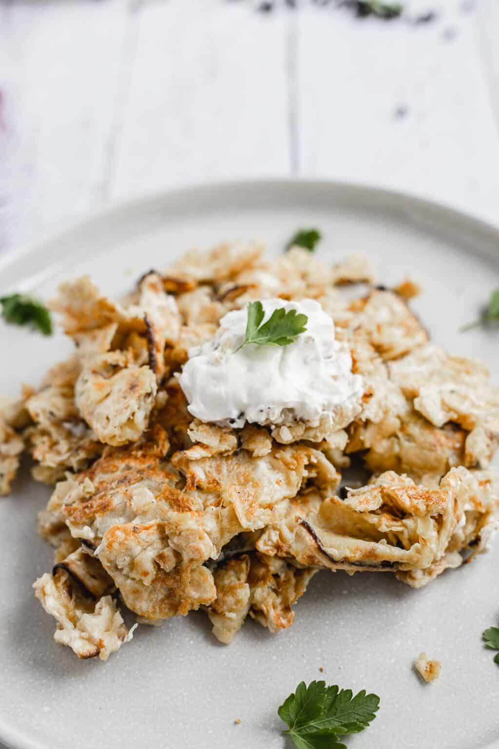 10 Minute Fried Matzo Brei Recipe