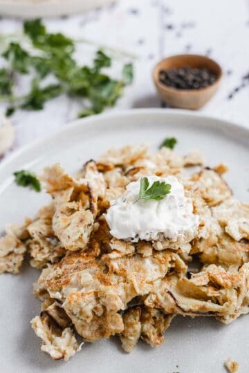 10 Minute Fried Matzo Brei Recipe