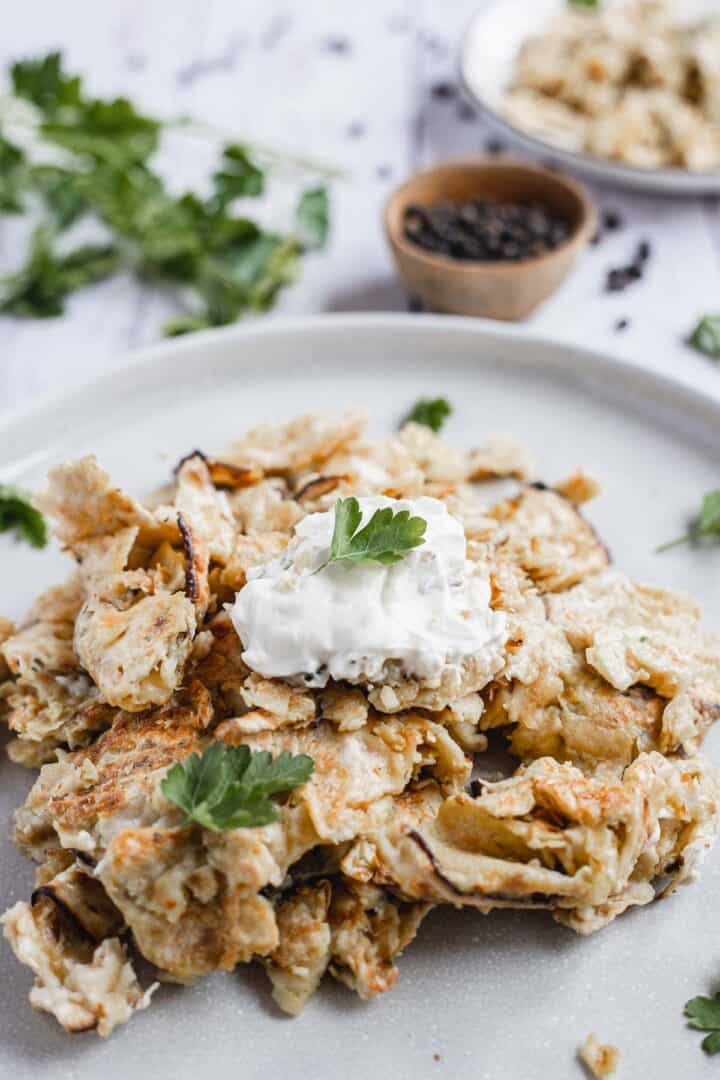 10 Minute Fried Matzo Brei Recipe