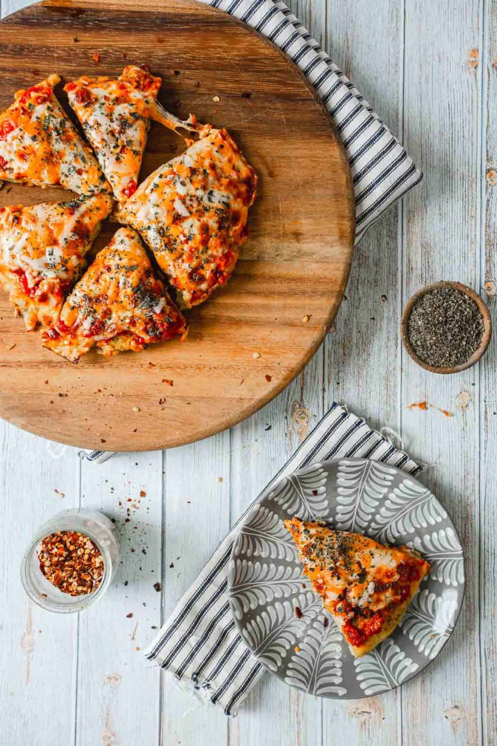 15 Minute Matzo Brei Pizza Recipe