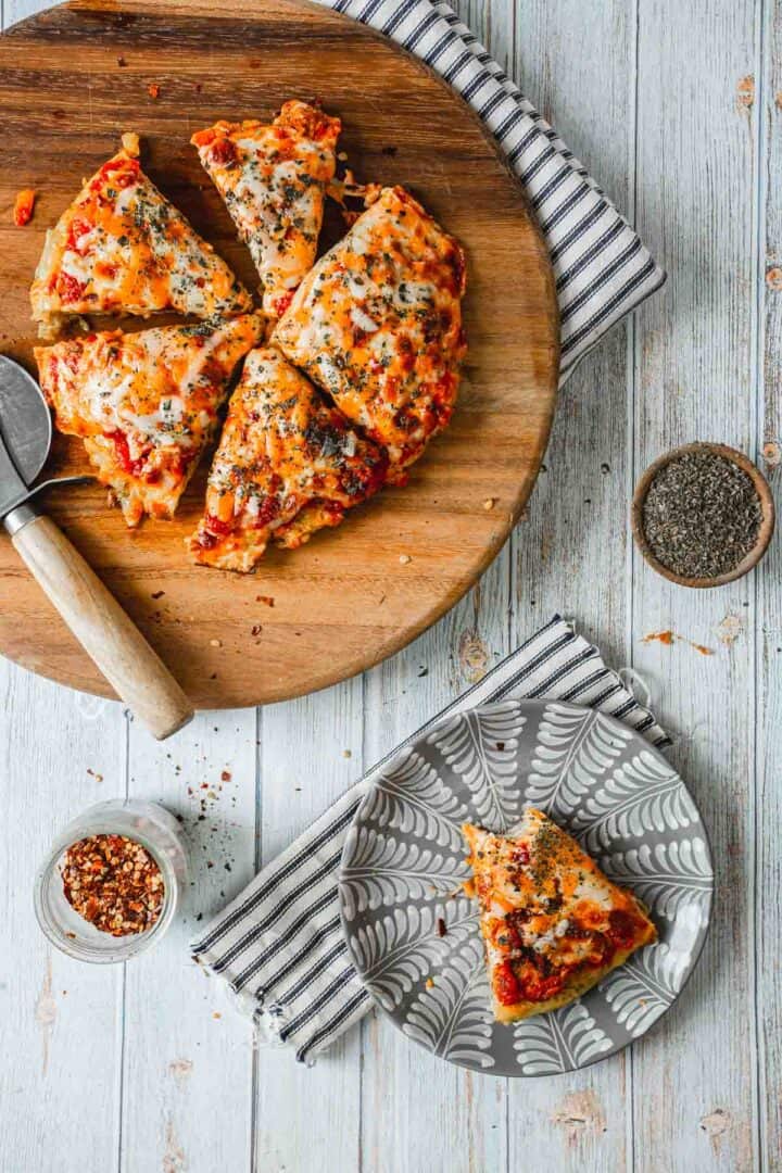 15 Minute Matzo Brei Pizza Recipe
