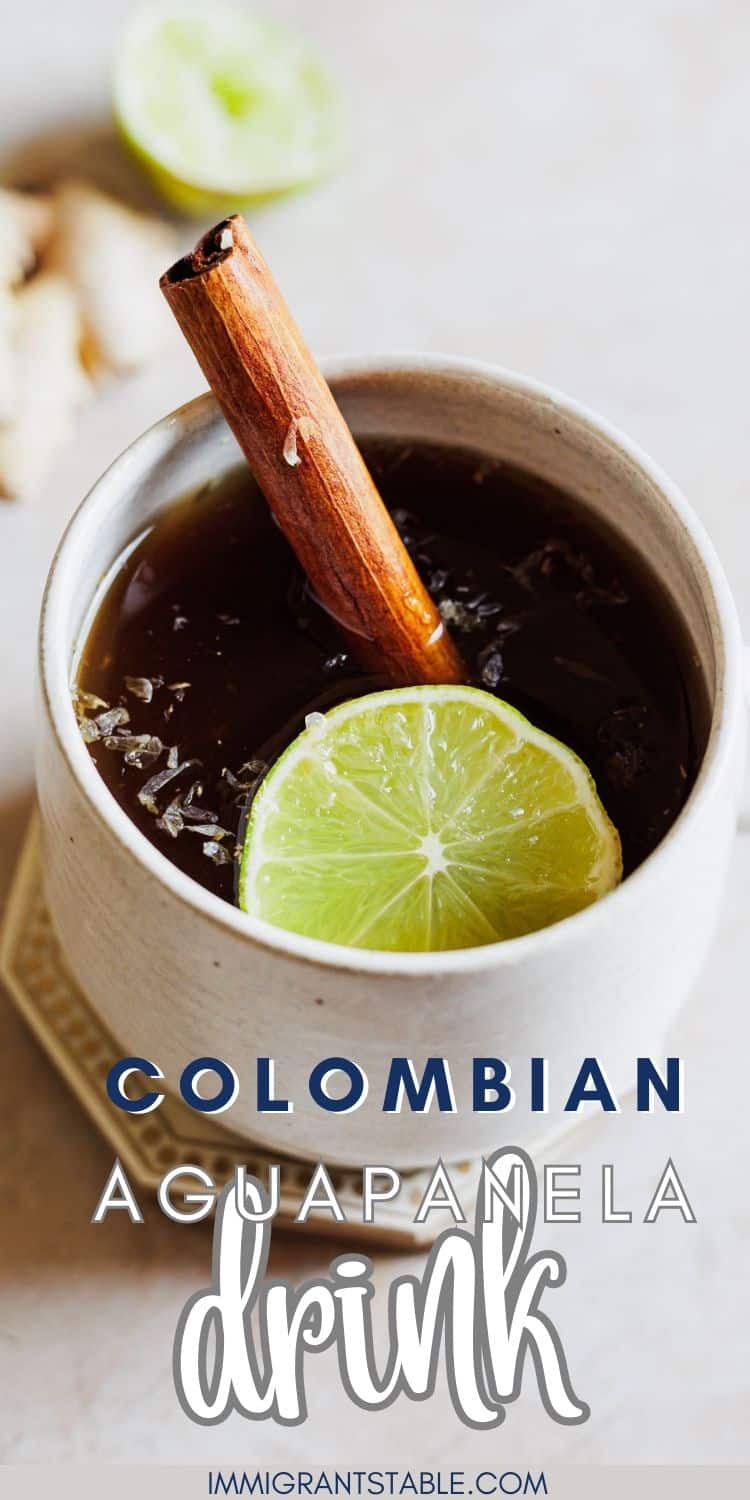Traditional Colombian Aguapanela (Sugar Cane Drink) : At the Immigrant ...