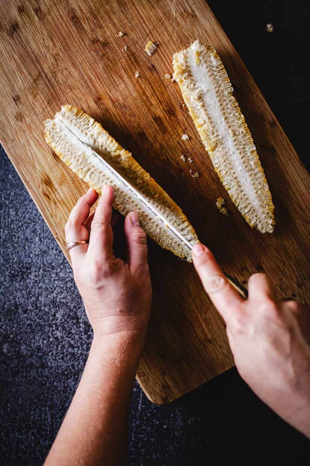 Halloween Skeleton Elote Corn on the Cob Recipe : At the Immigrant's Table