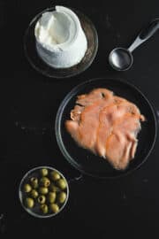 4-ingredient Halloween Smoked Salmon Canapes : At the Immigrant's Table