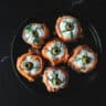 4-ingredient Halloween Smoked Salmon Canapes : At the Immigrant's Table