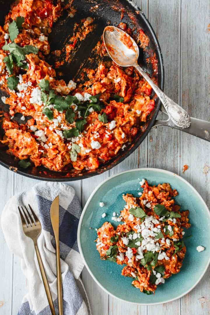 Mexican Matzo Brei Chilaquiles : At the Immigrant's Table