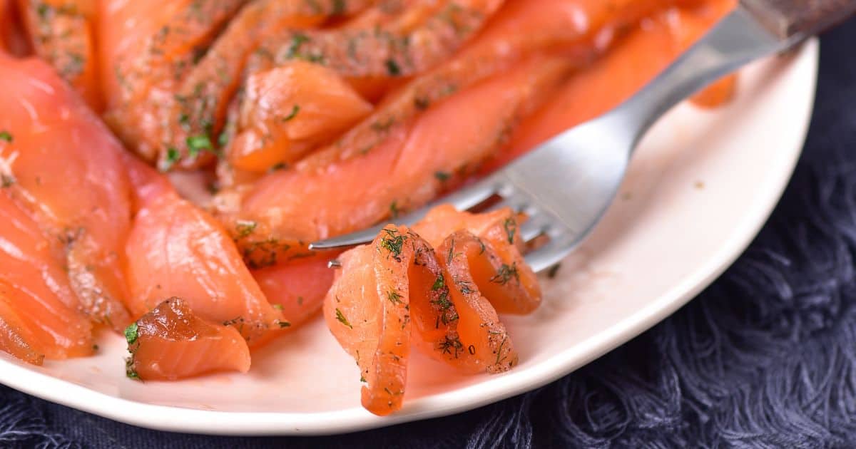 Easy Gravlax Salmon with Dill : At the Immigrant's Table