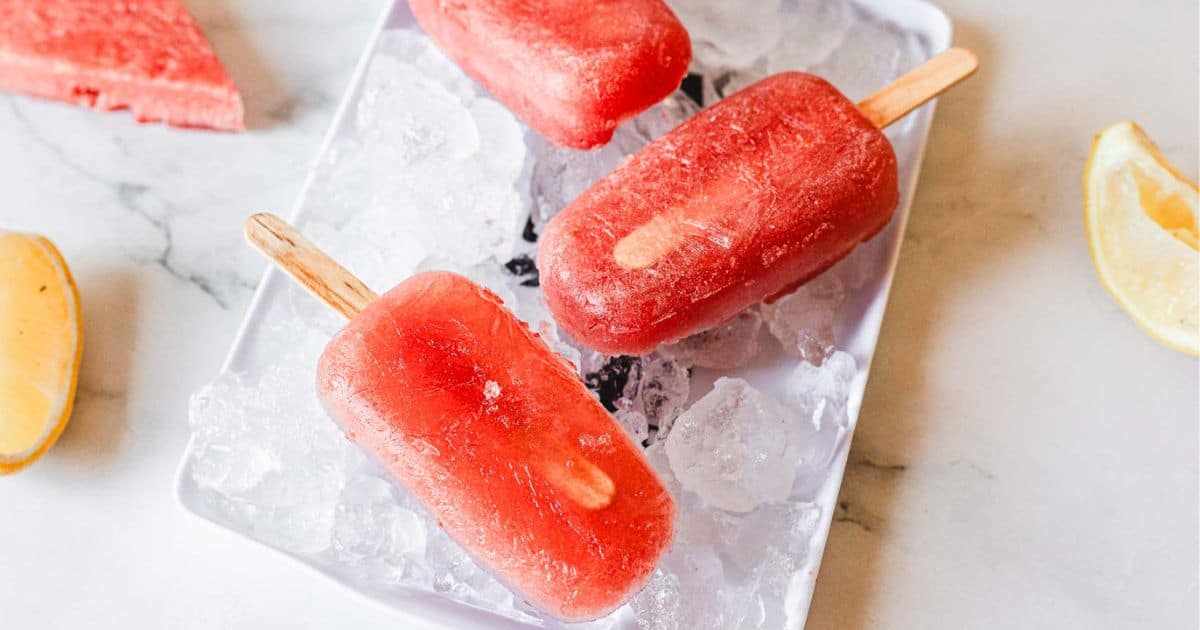 Fast and Easy Watermelon Popsicles : At the Immigrant's Table