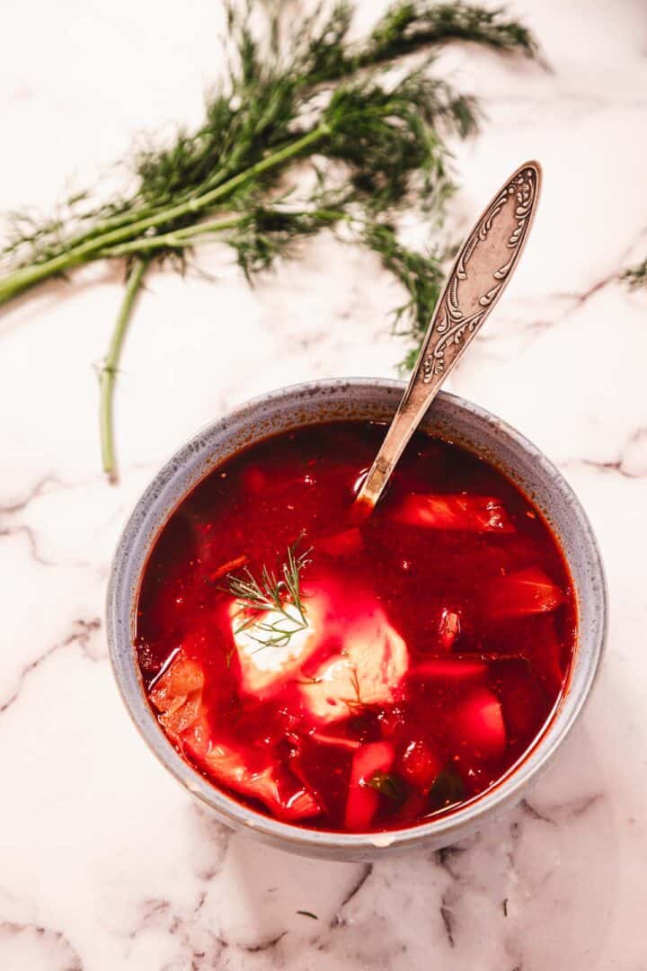 The chicken borscht recipe my grandmother swore by