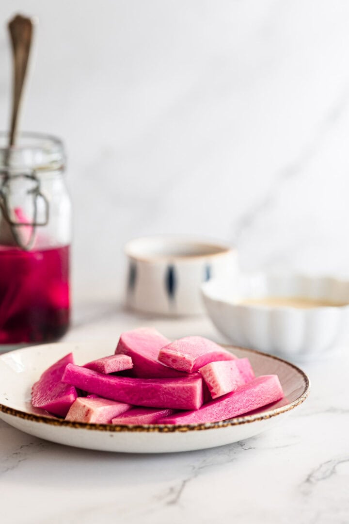 Why These Pink Pickled Turnips Steal the Mezze Table